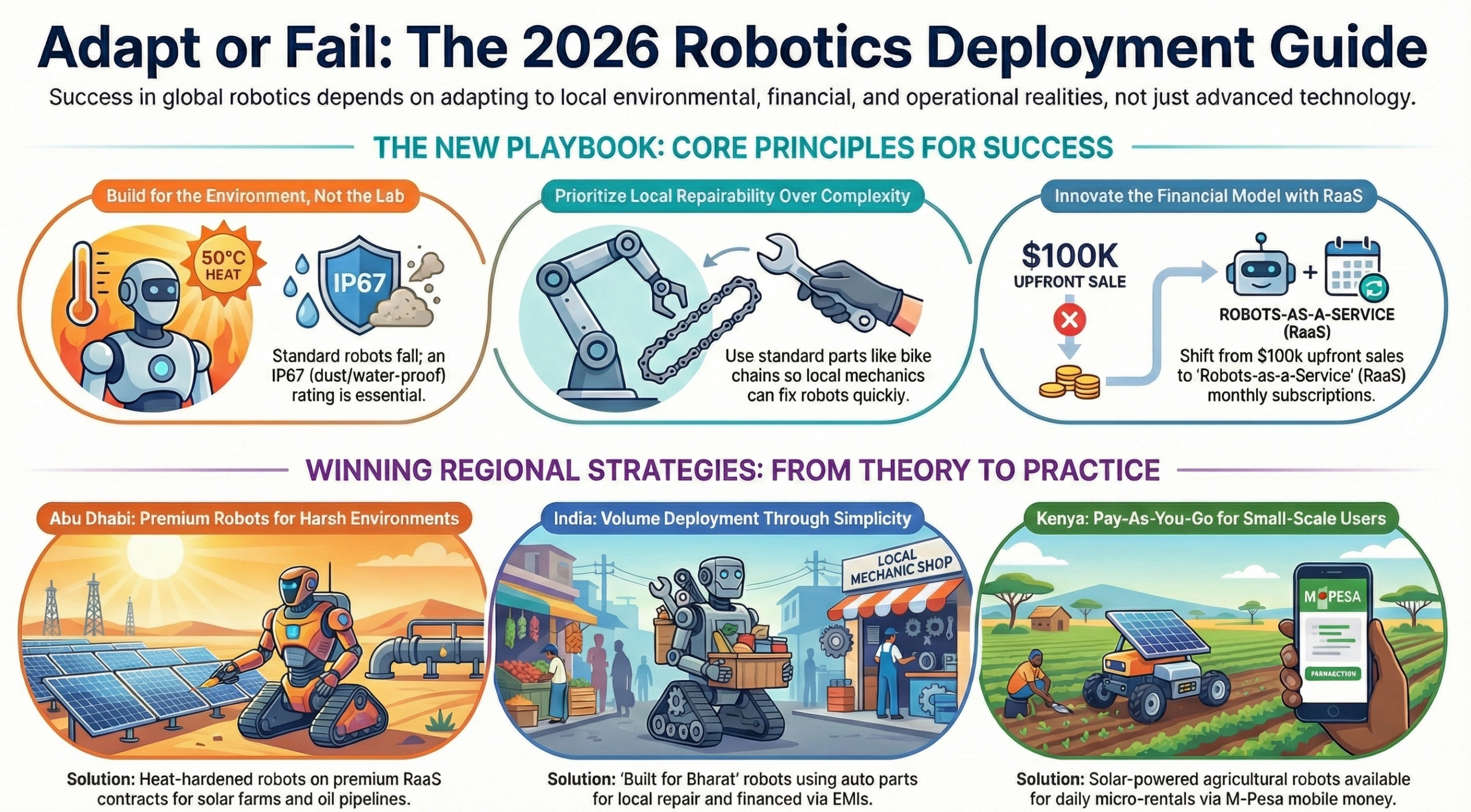 Global Robotics Strategy: RaaS in Emerging Markets | Solvencis